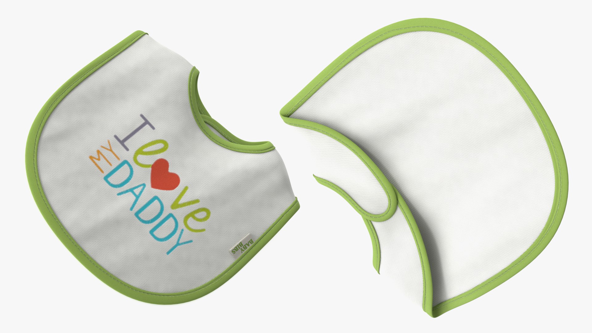 Baby Bibs Collection 3 Model - TurboSquid 2208653