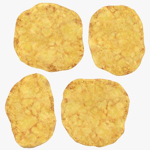 3d Chips Real Realistic Model