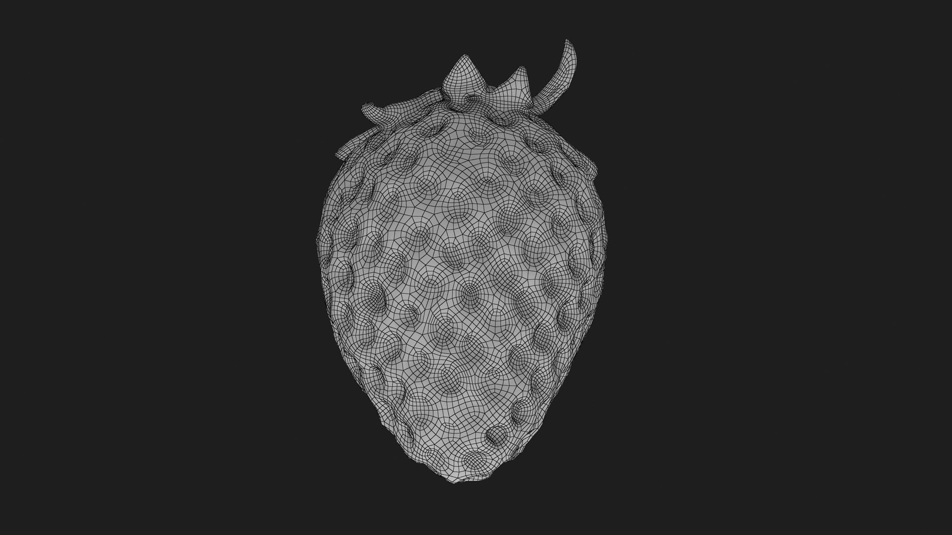 Strawberry 03 3D Model - TurboSquid 2176158
