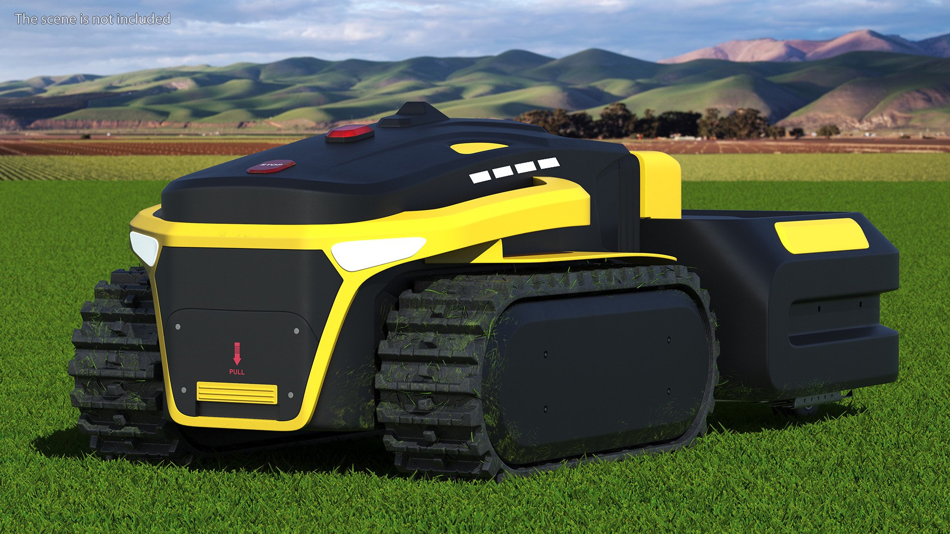 3D Intelligent Mowing Robot model - TurboSquid 2183348