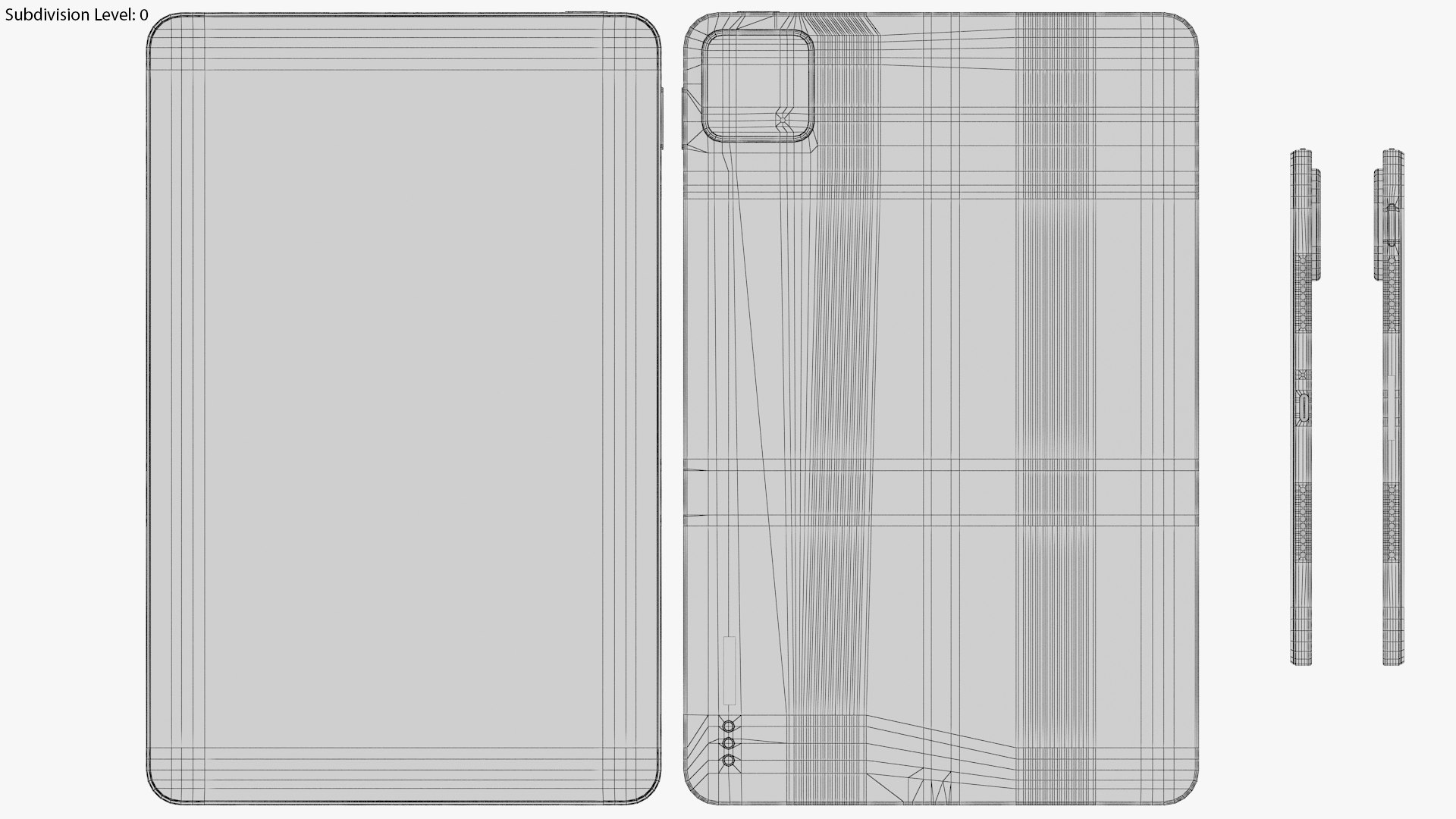 Xiaomi Pad 6 Pro Gold Model - TurboSquid 2097341