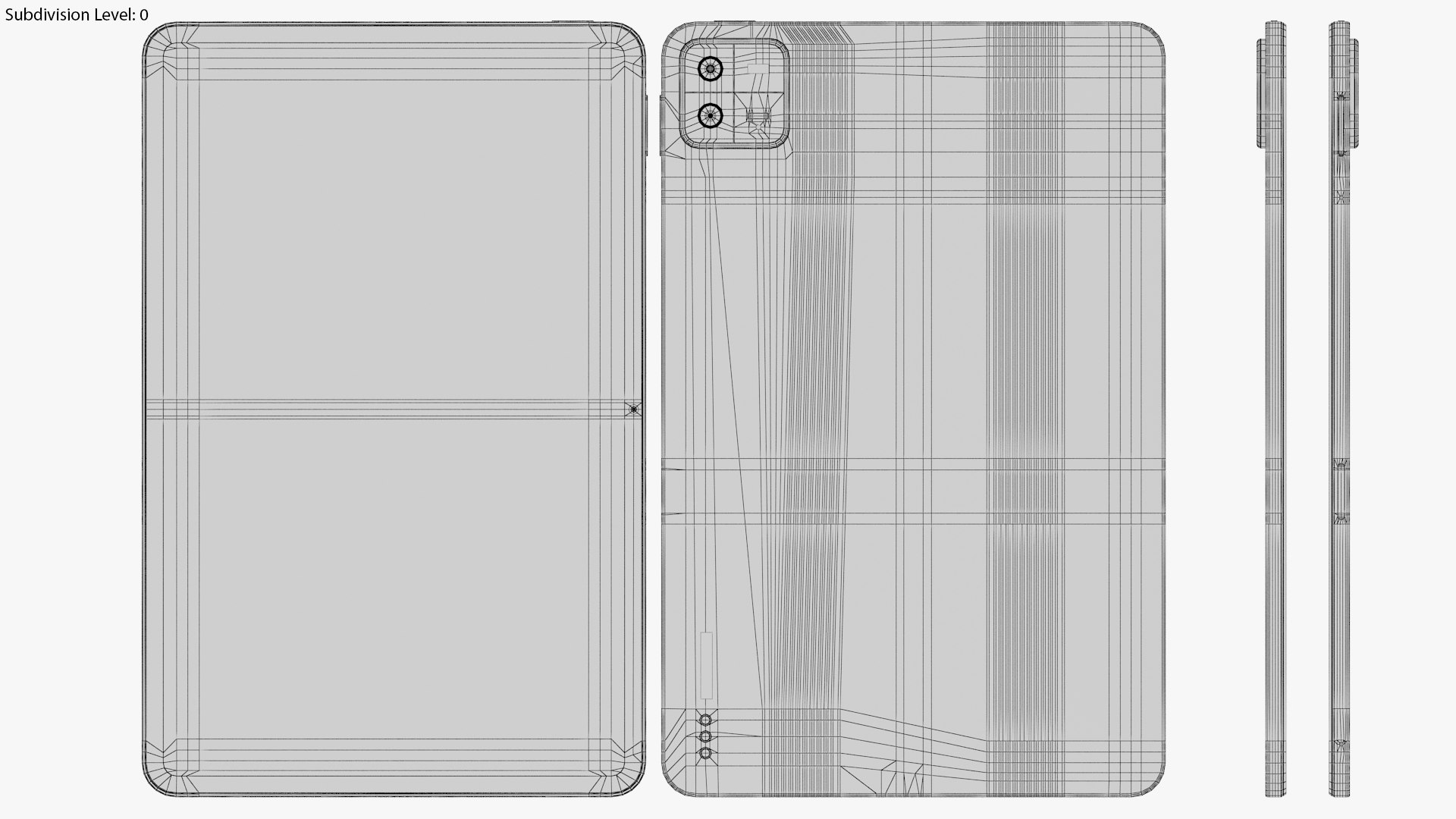 Xiaomi Pad 6 Pro Gold Model - TurboSquid 2097341