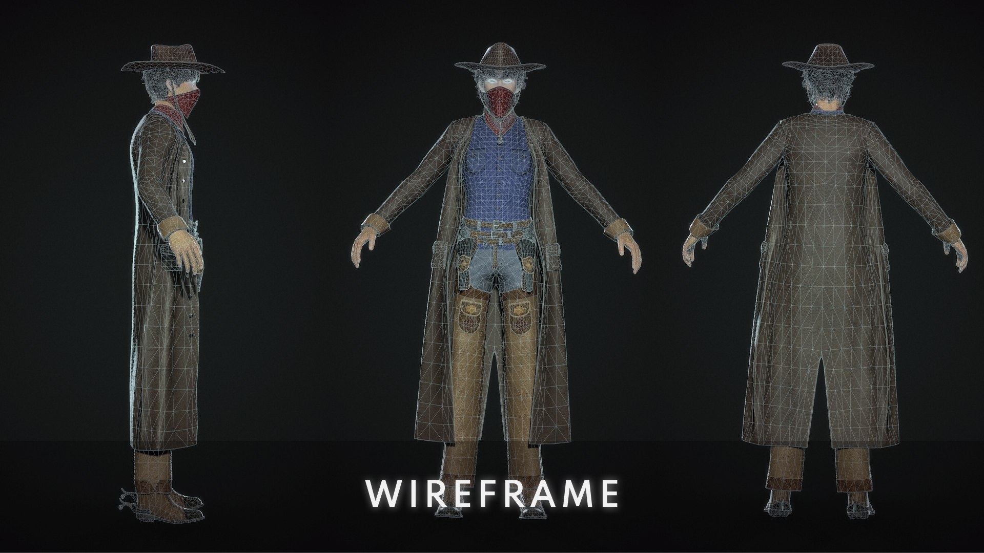 Cowboy 3D - TurboSquid 1870372