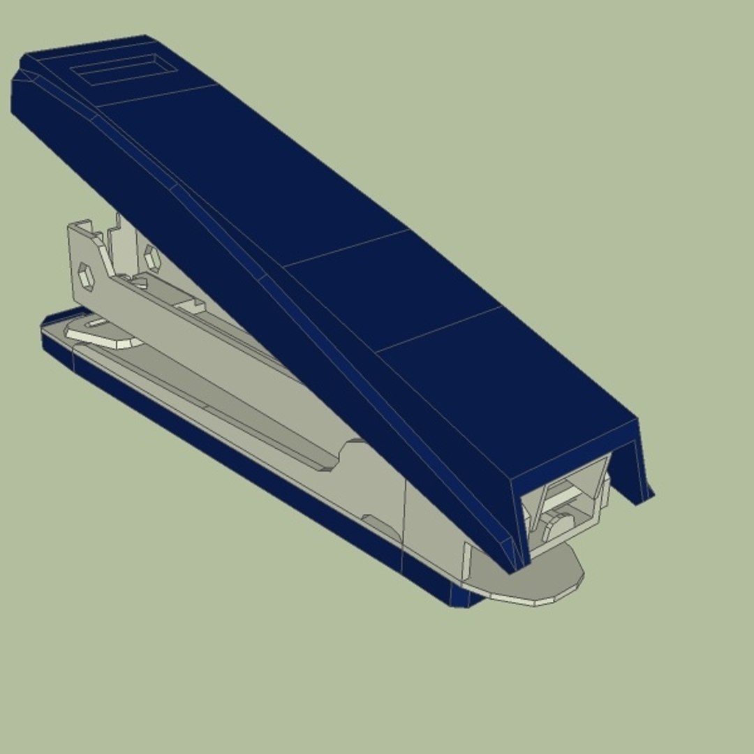 3d 3ds office stapler