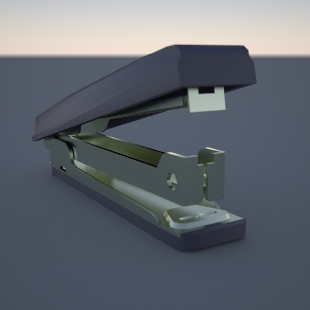 3d 3ds office stapler