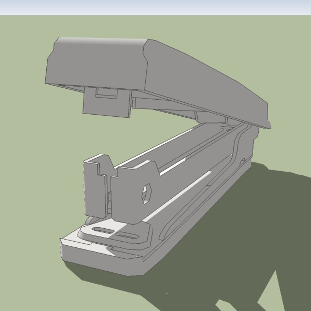 3d 3ds office stapler