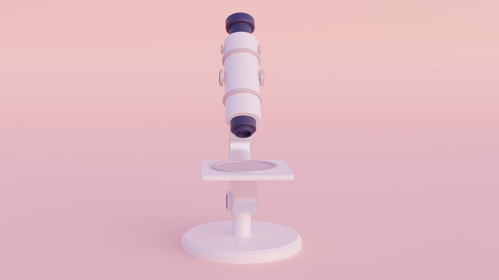 3D Cartoon Microscope Model - TurboSquid 1858291