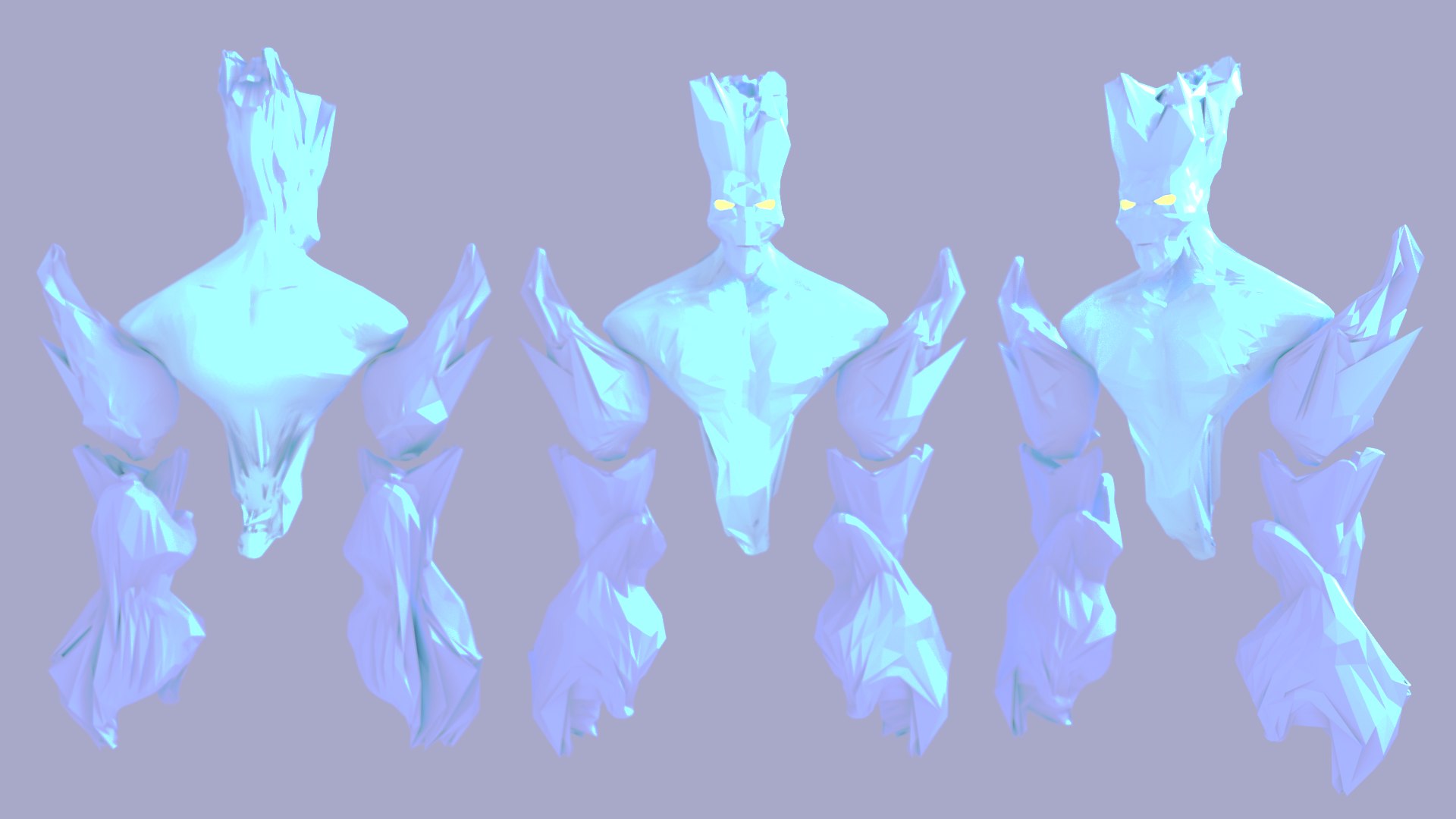 Ice Golem 3D - TurboSquid 1263549