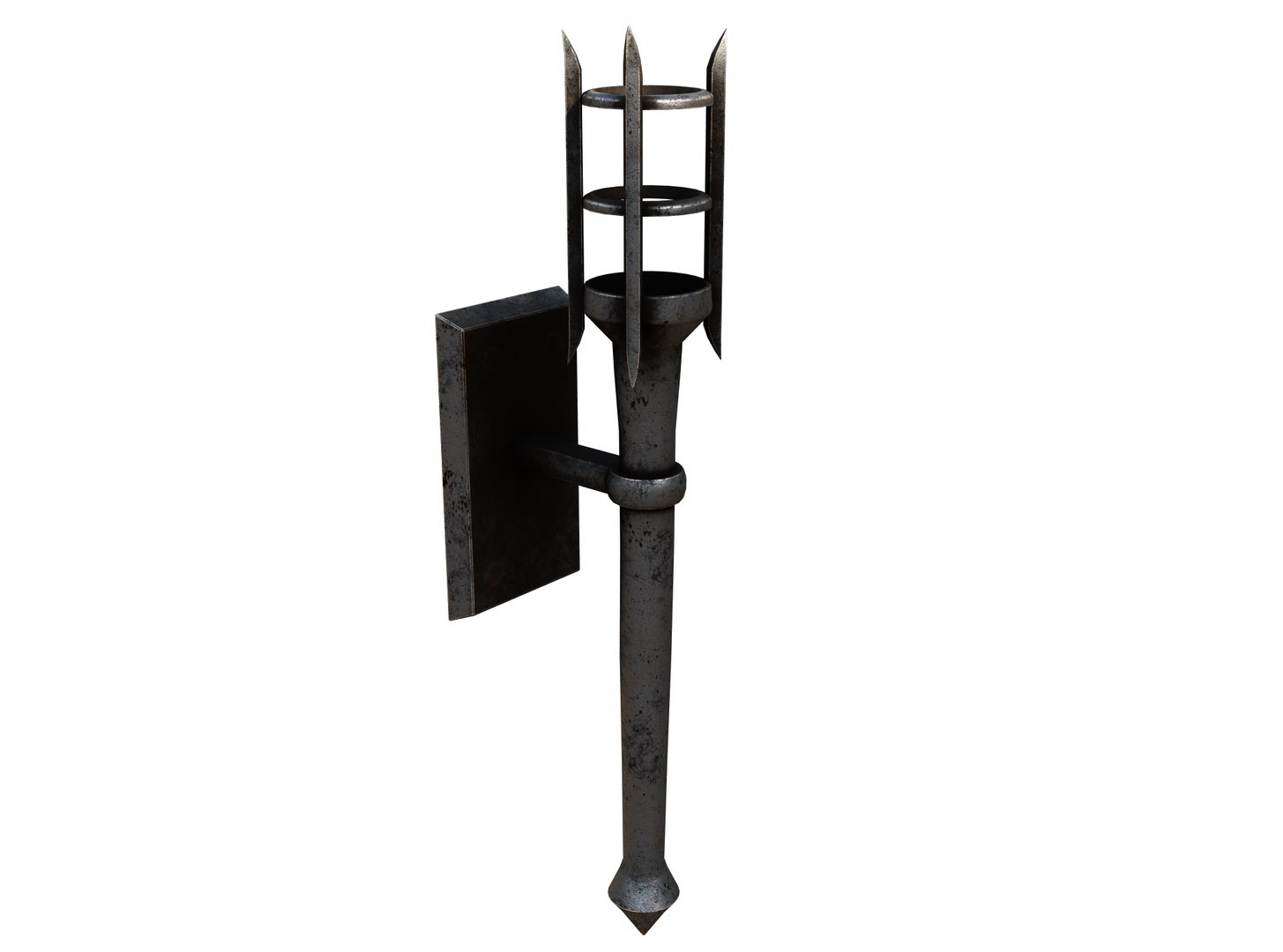 Medieval Torch Model - TurboSquid 1766315