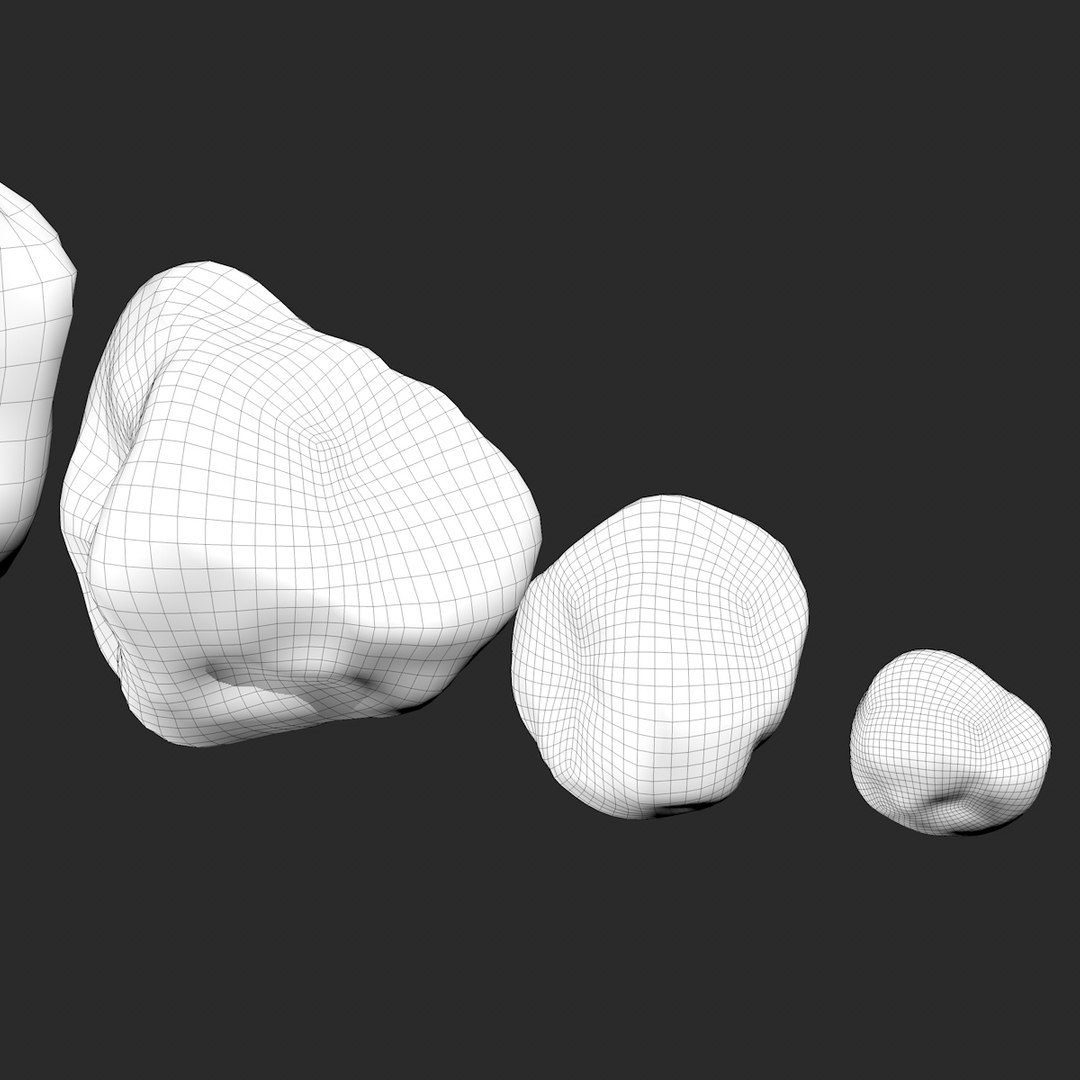 3d Stones Rock Landscape