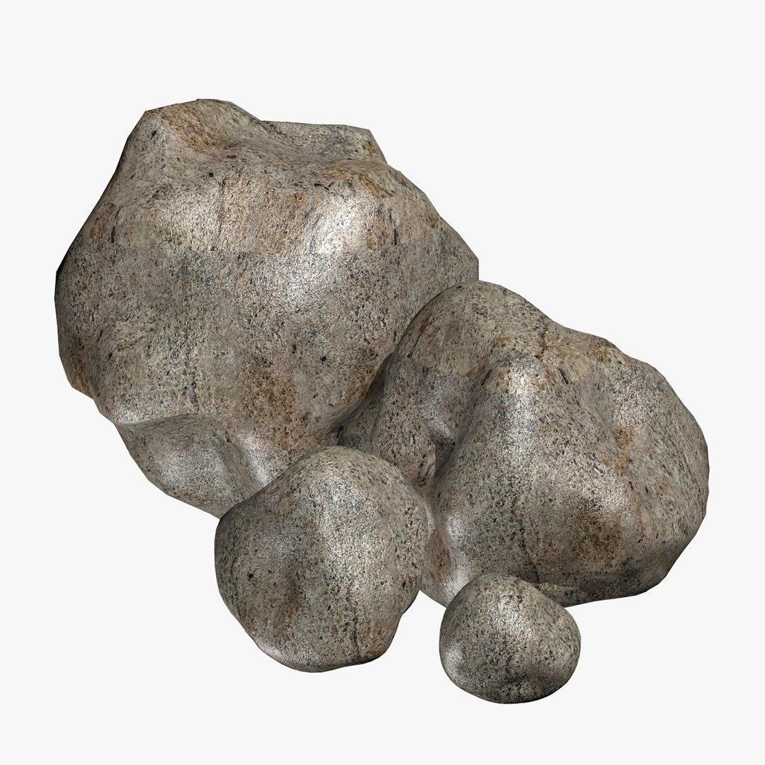3d Stones Rock Landscape