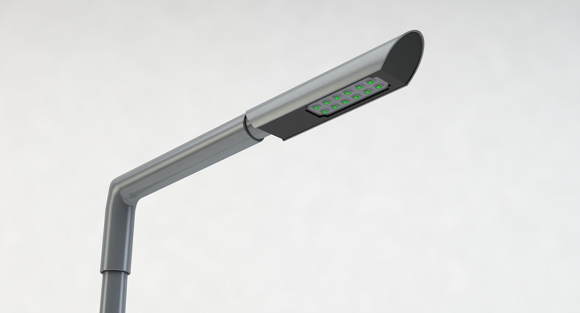 3d Rosa Iskra Street Lamp