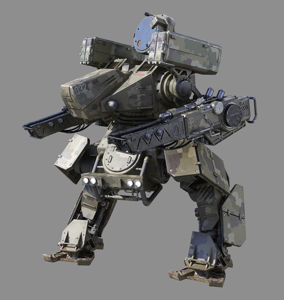 3d model of exoskeleton exo