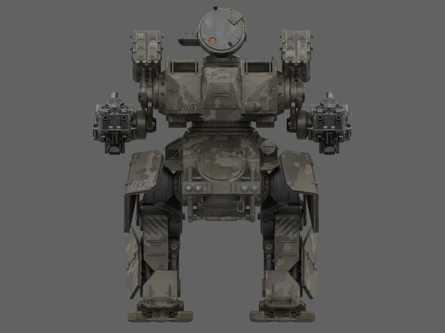 3D Mech Robot - TurboSquid 1452524