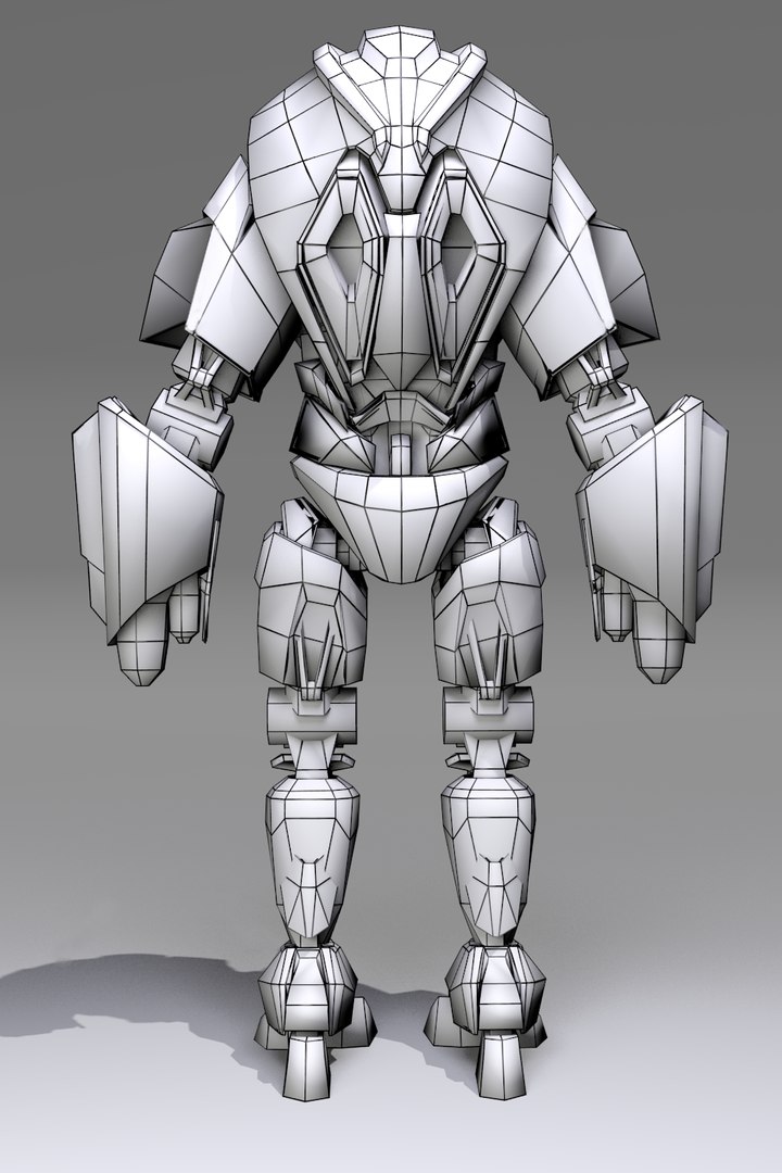 3d Model Robot Bot