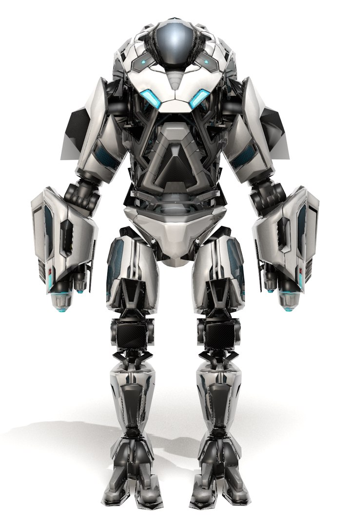 3d model robot bot
