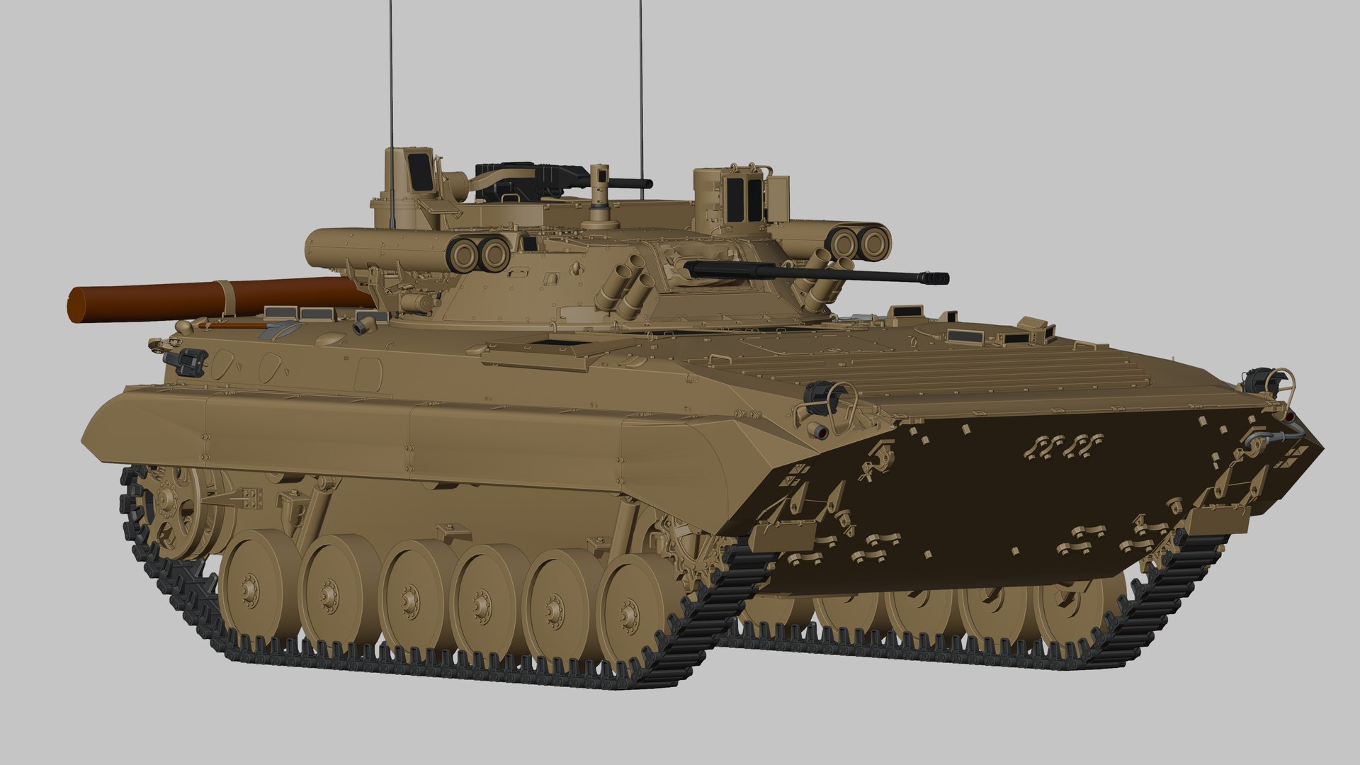 3D Model BMP-2M - TurboSquid 2332200