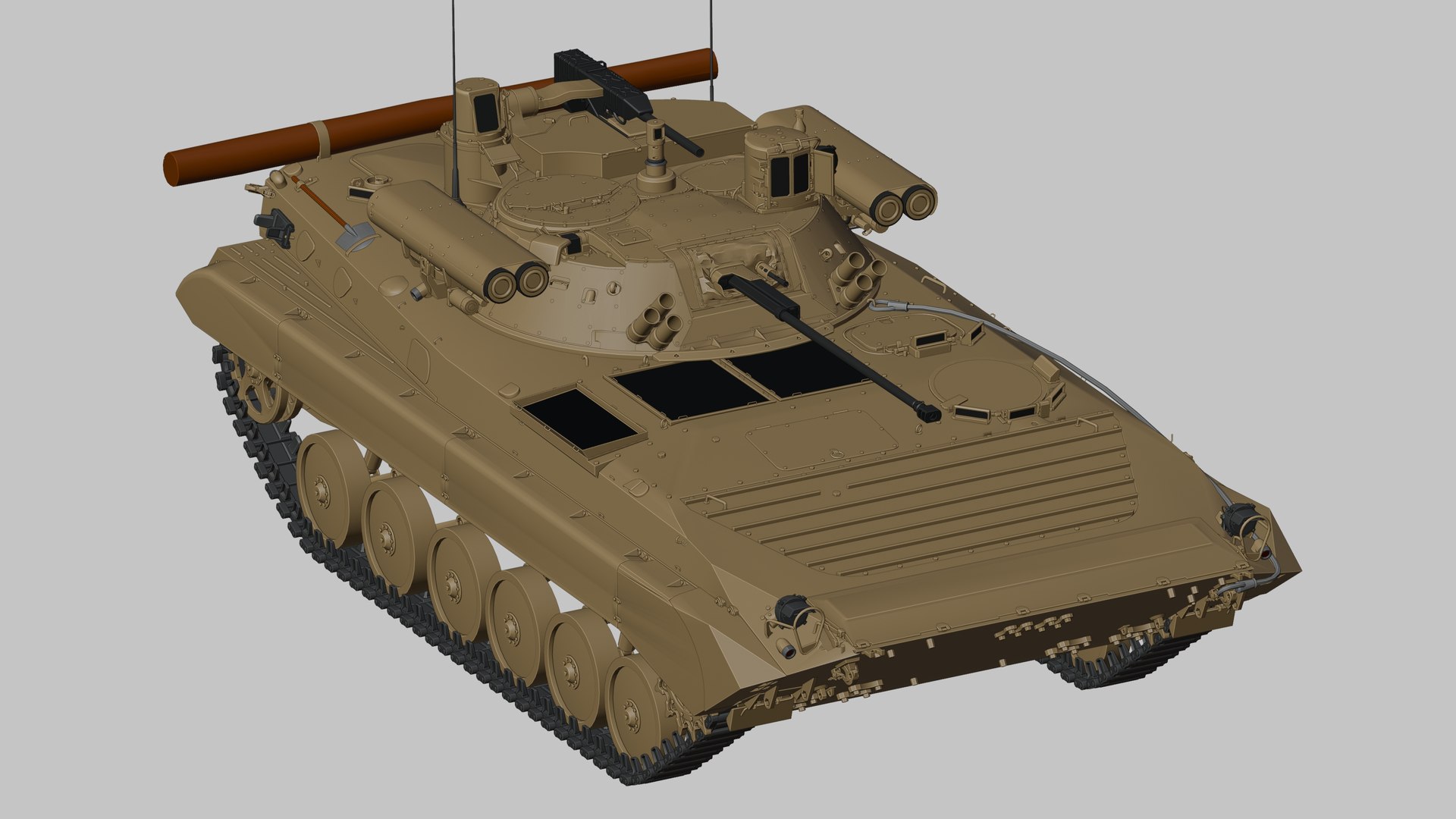 3D Model BMP-2M - TurboSquid 2332200