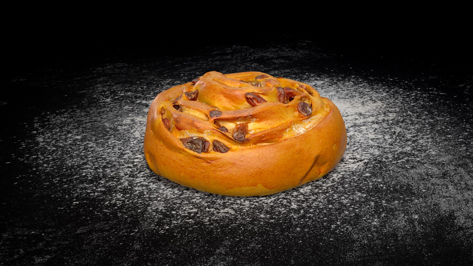 3D Swirl Bun With Raisin PBR Low-poly 3D Model Model - TurboSquid 2312700