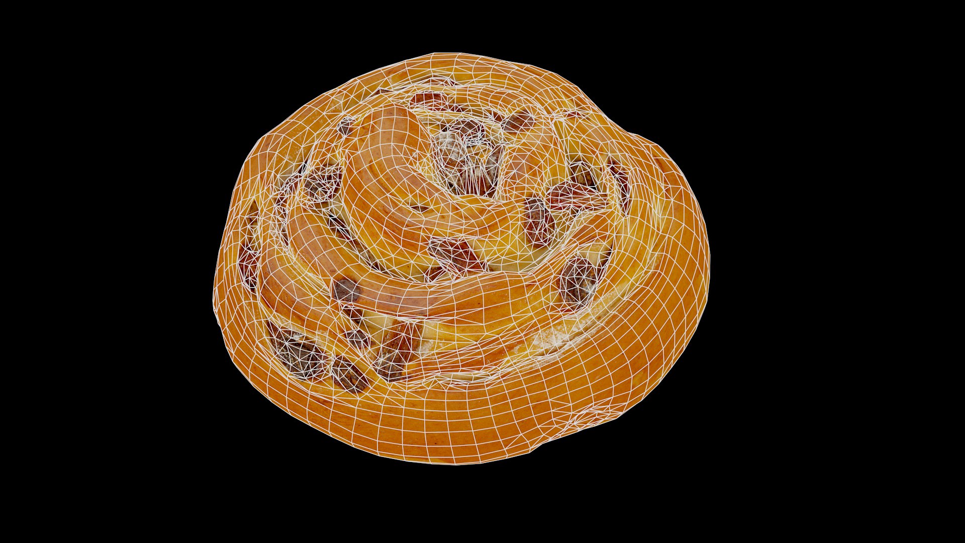 3D Swirl Bun With Raisin PBR Low-poly 3D Model Model - TurboSquid 2312700