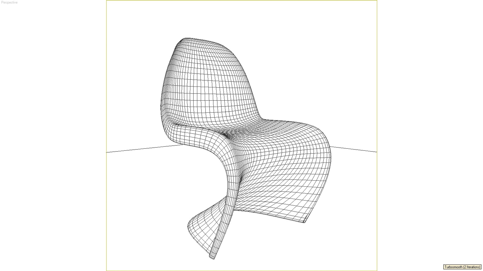 3d panton chair model