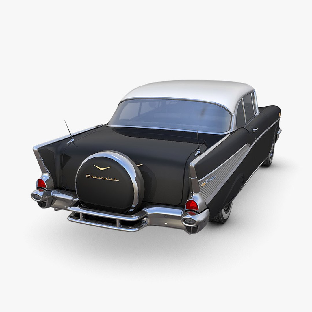 Chevrolet Bel Air 1957 3d Model