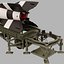 Ballistic Missile V-2 Launcher 3d 3ds