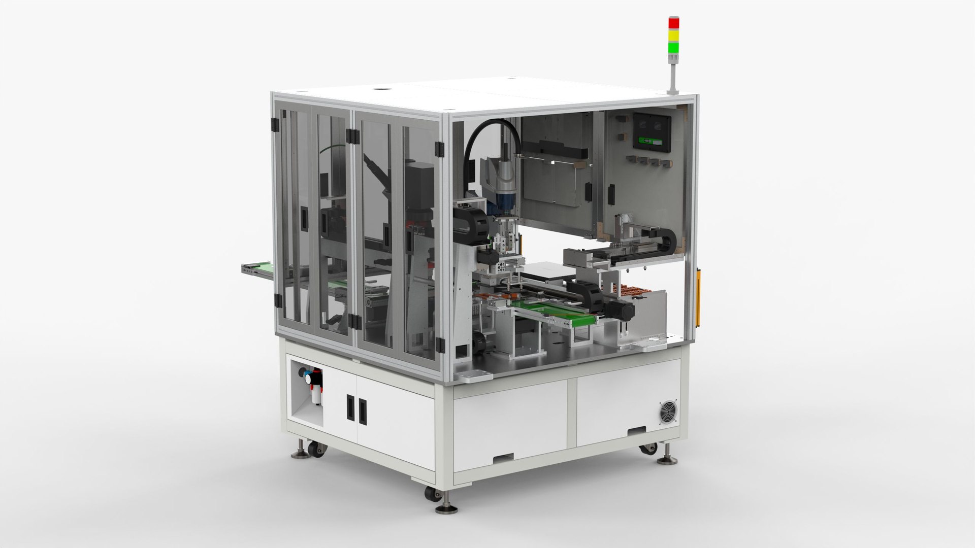 3D Automatic Mobile Phone Battery PCM Welding Machine - TurboSquid 1954527