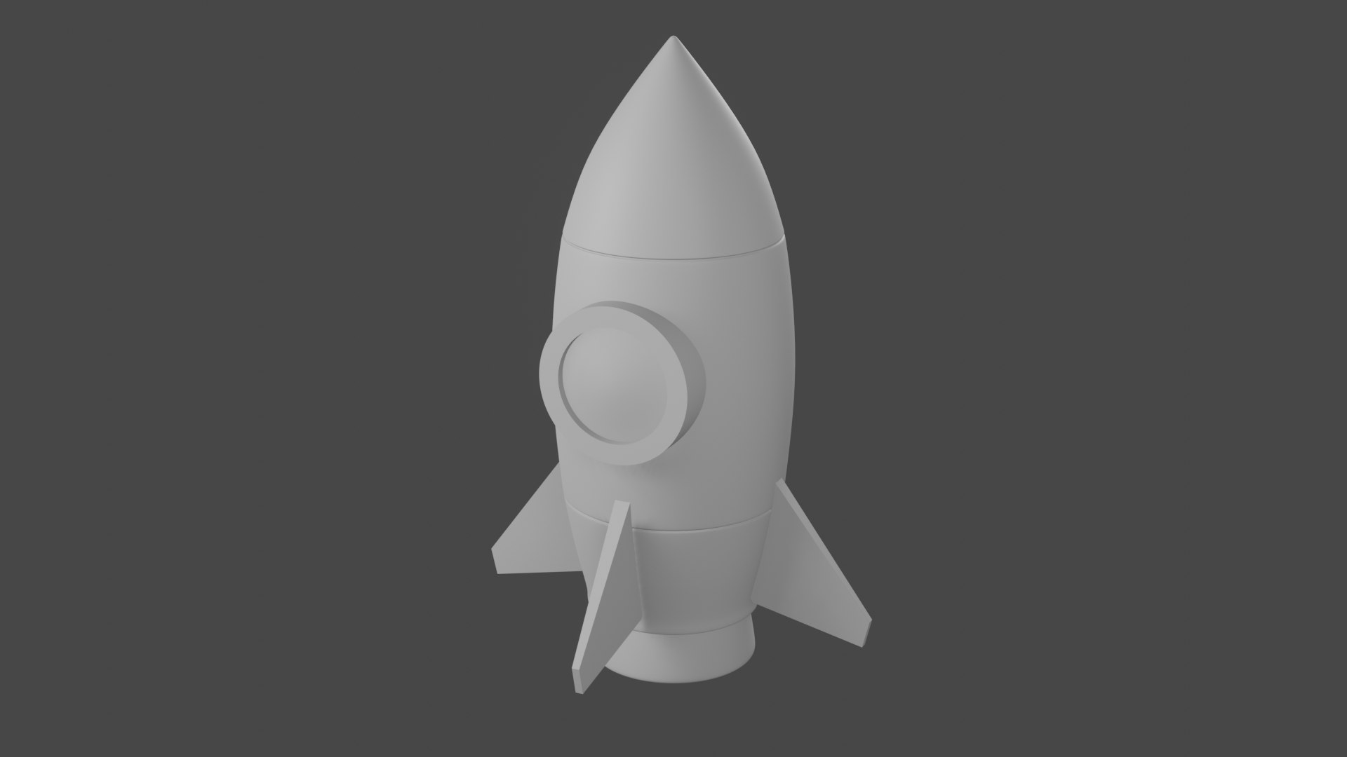 3D Rocket Minimalist - TurboSquid 2336357