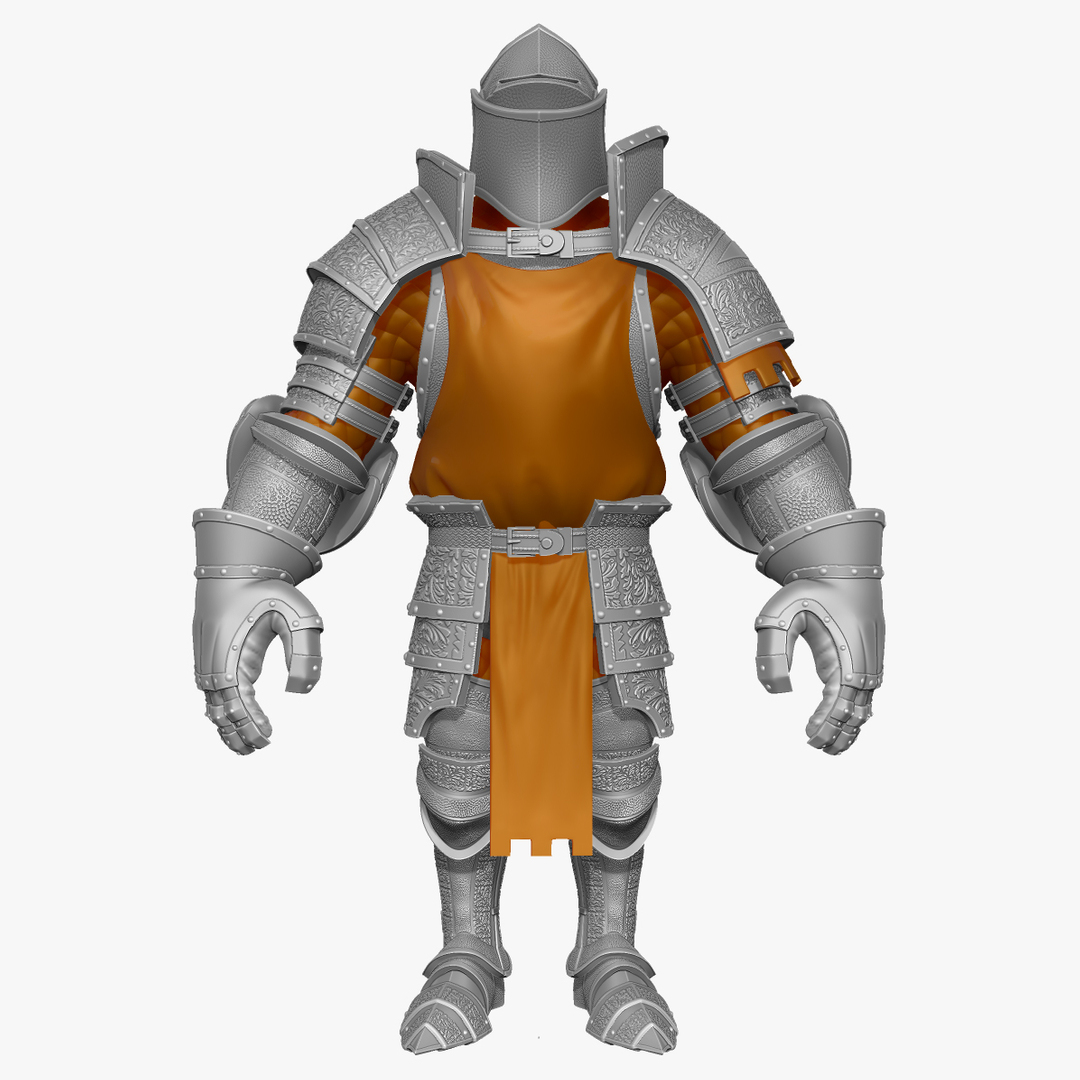 3d sculpt knight k1 series model