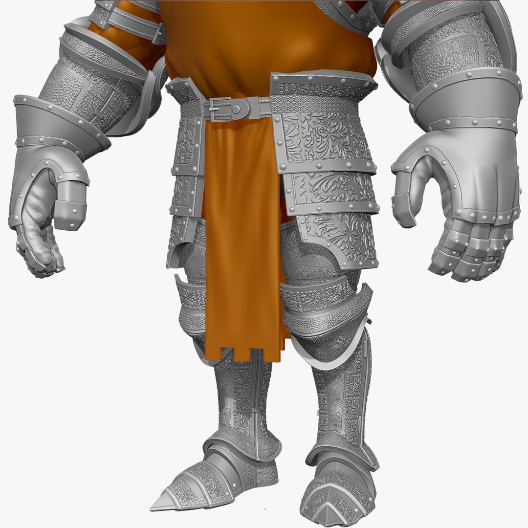3d sculpt knight k1 series model