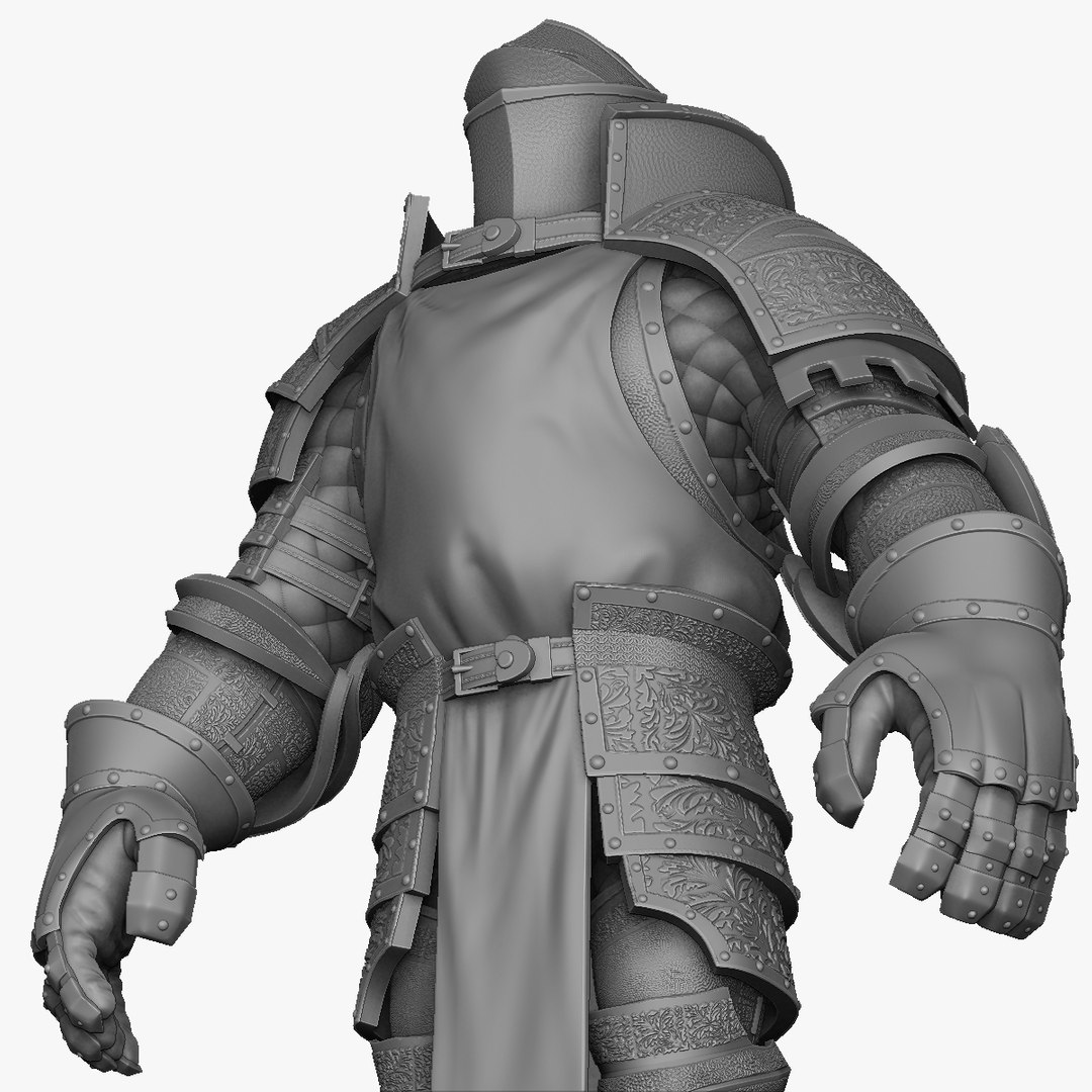 3d sculpt knight k1 series model