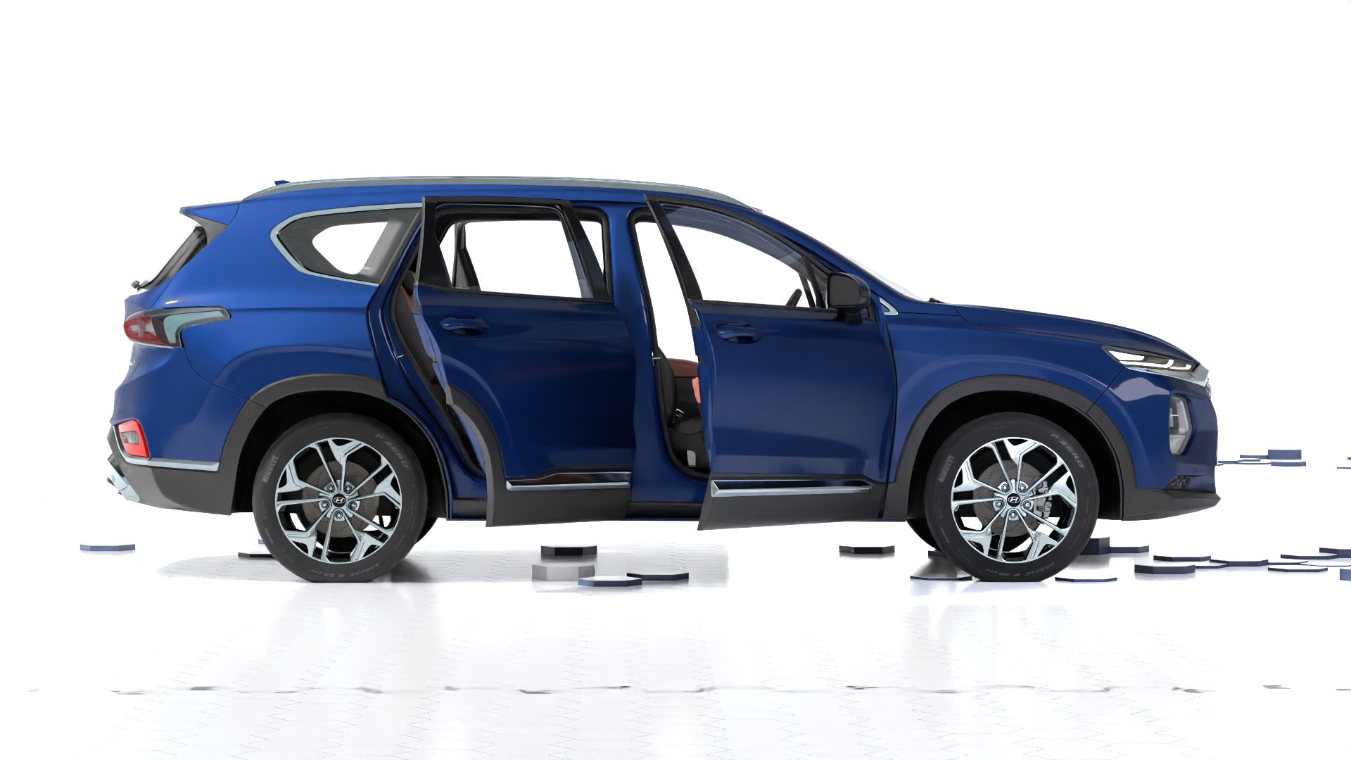 3D Hyundai Santa Fe 2019 3D Model - TurboSquid 2257675