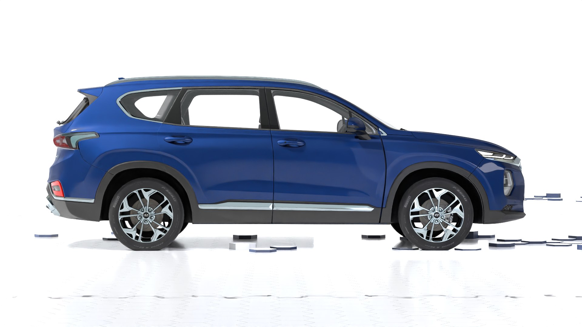 3D Hyundai Santa Fe 2019 3D Model - TurboSquid 2257675