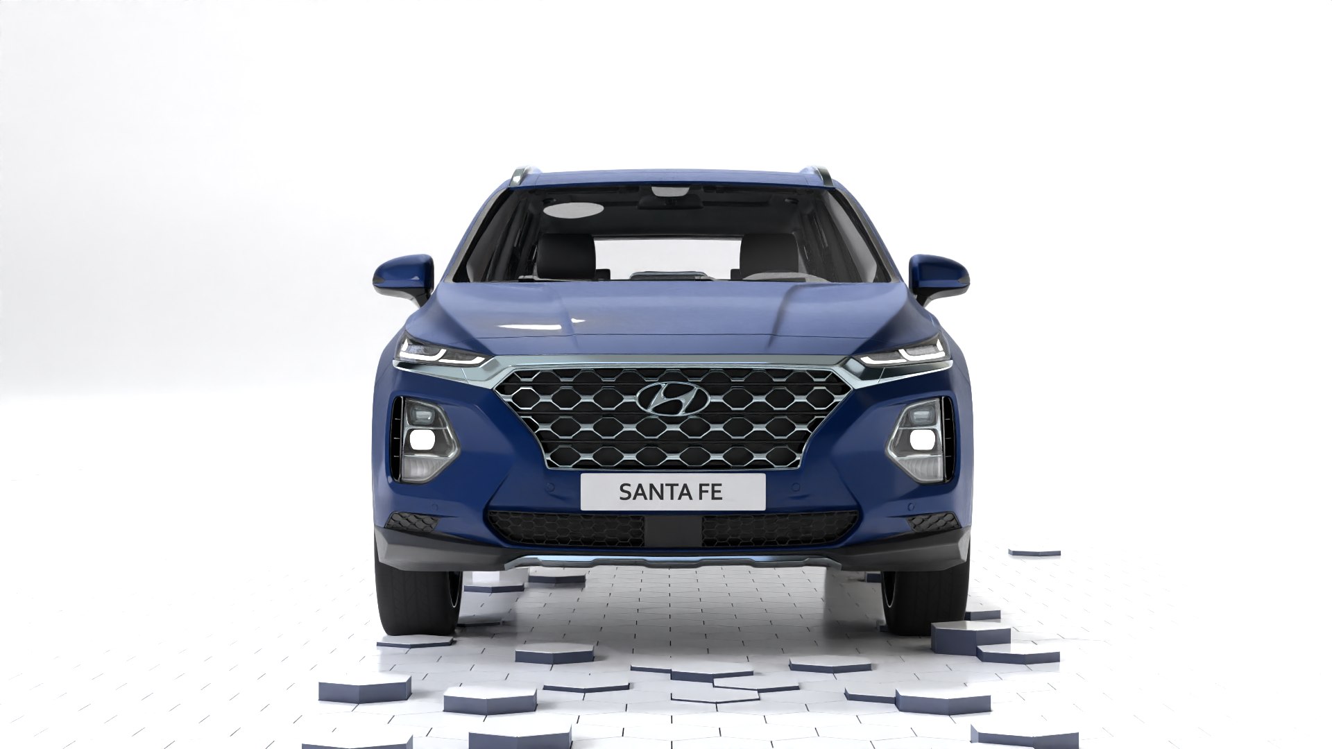 3D Hyundai Santa Fe 2019 3D Model - TurboSquid 2257675