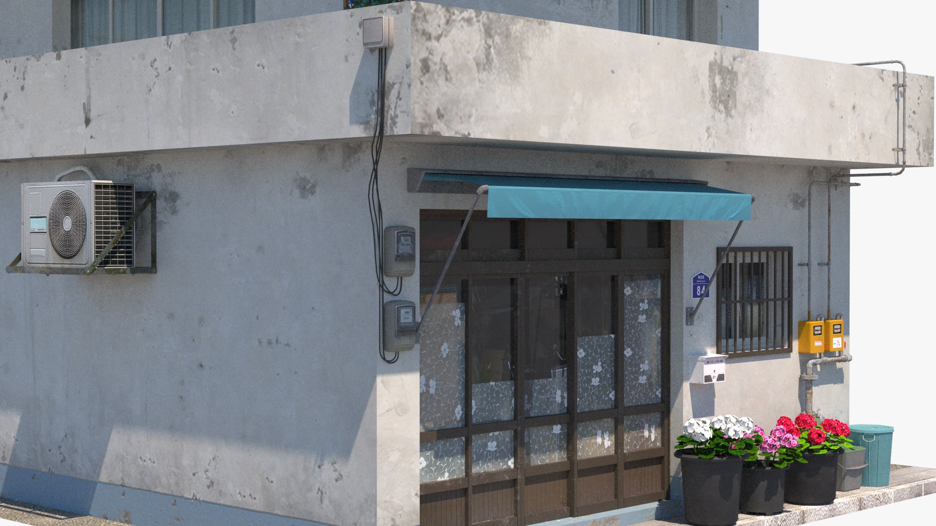 Bonghwang-ro House 3D Model - TurboSquid 2159301