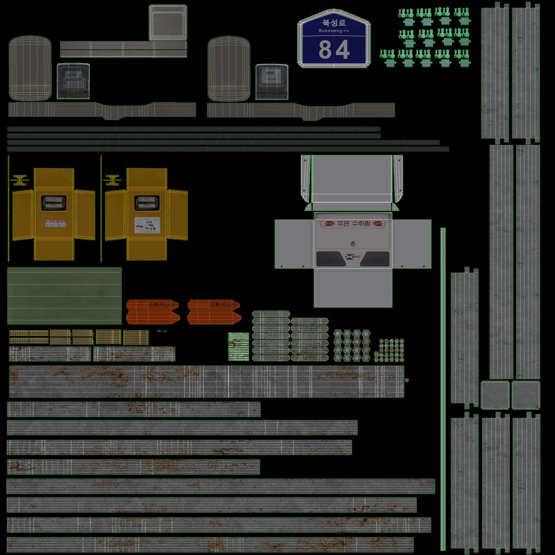 Bonghwang-ro House 3D model - TurboSquid 2159301