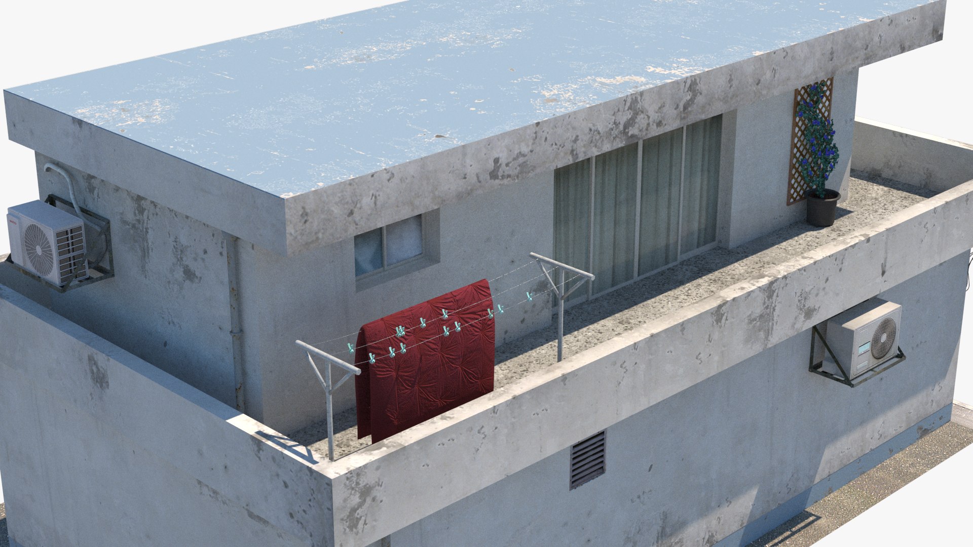 Bonghwang-ro House 3D Model - TurboSquid 2159301