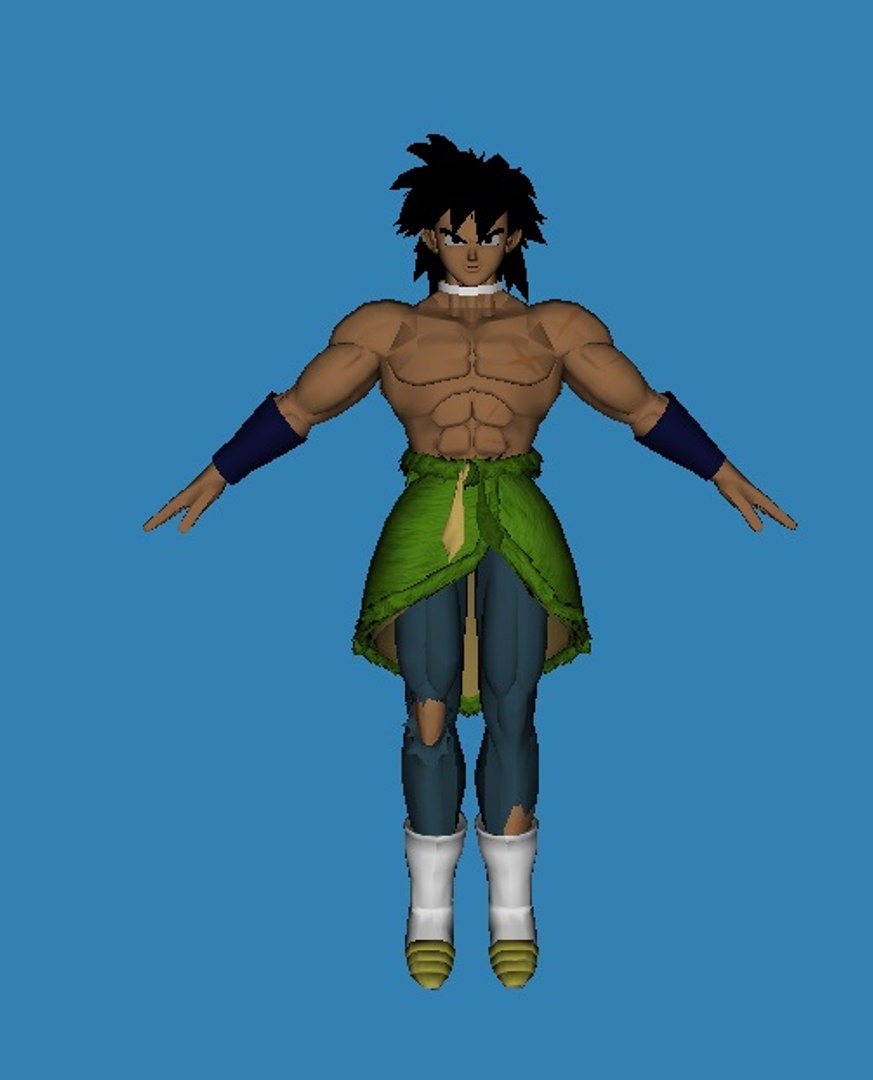 Broly Movie Dbs 3D - TurboSquid 1314215