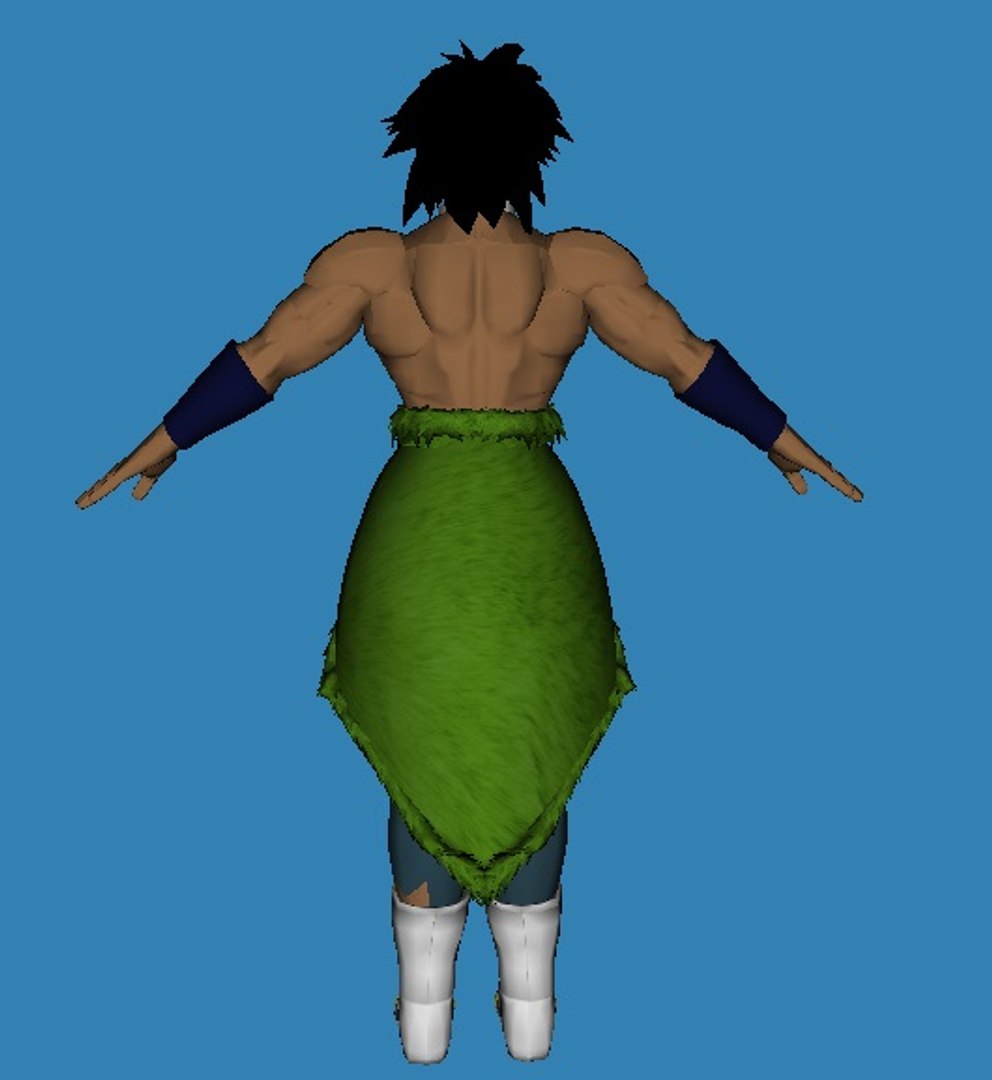 Broly Movie Dbs 3D - TurboSquid 1314215