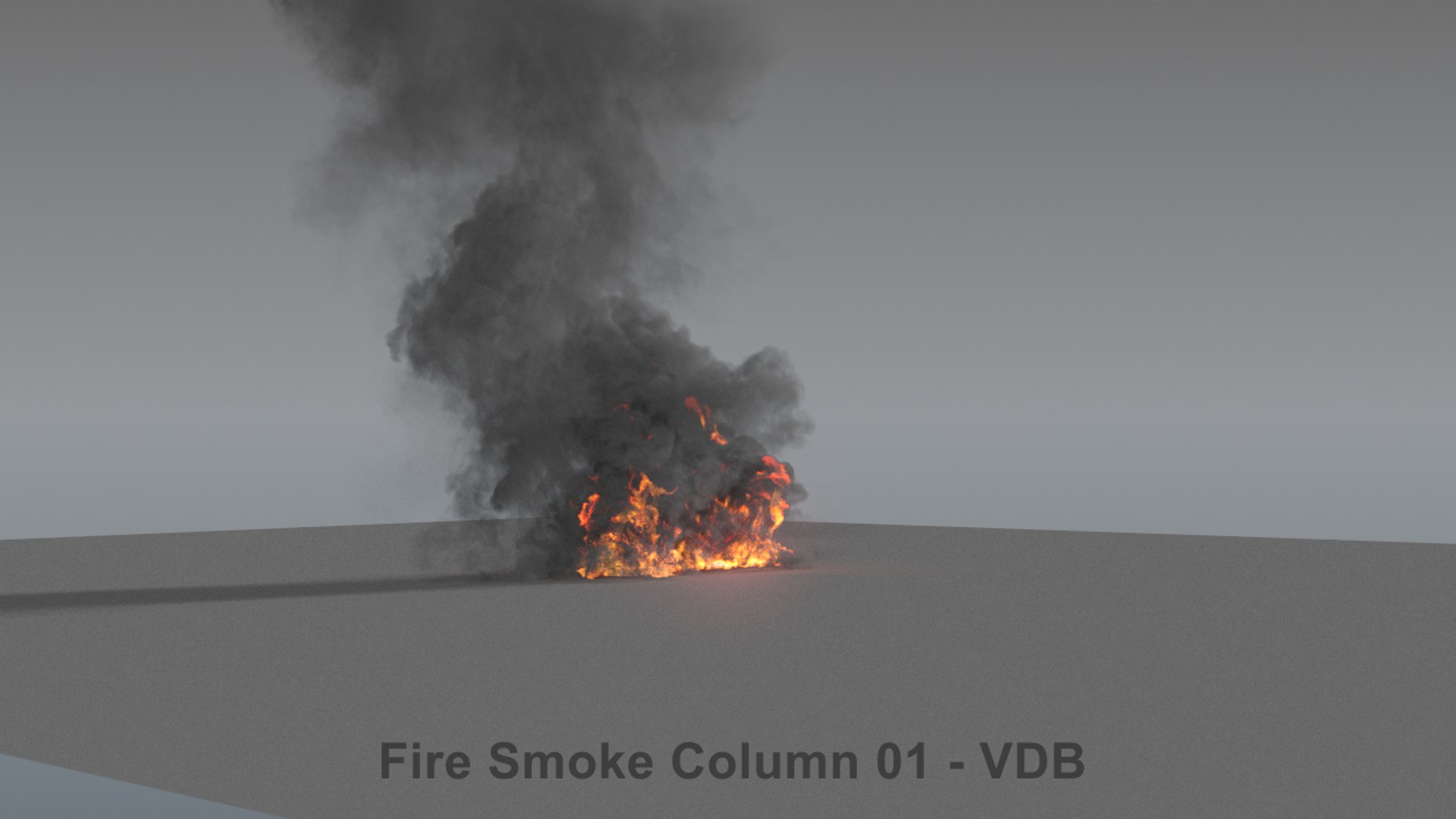 3D Model Smoke Column - TurboSquid 1503026