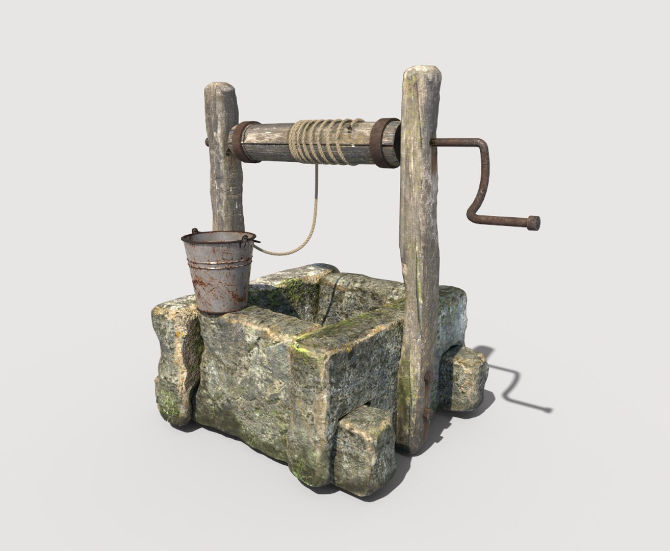 3D Water Well Model - TurboSquid 1735699