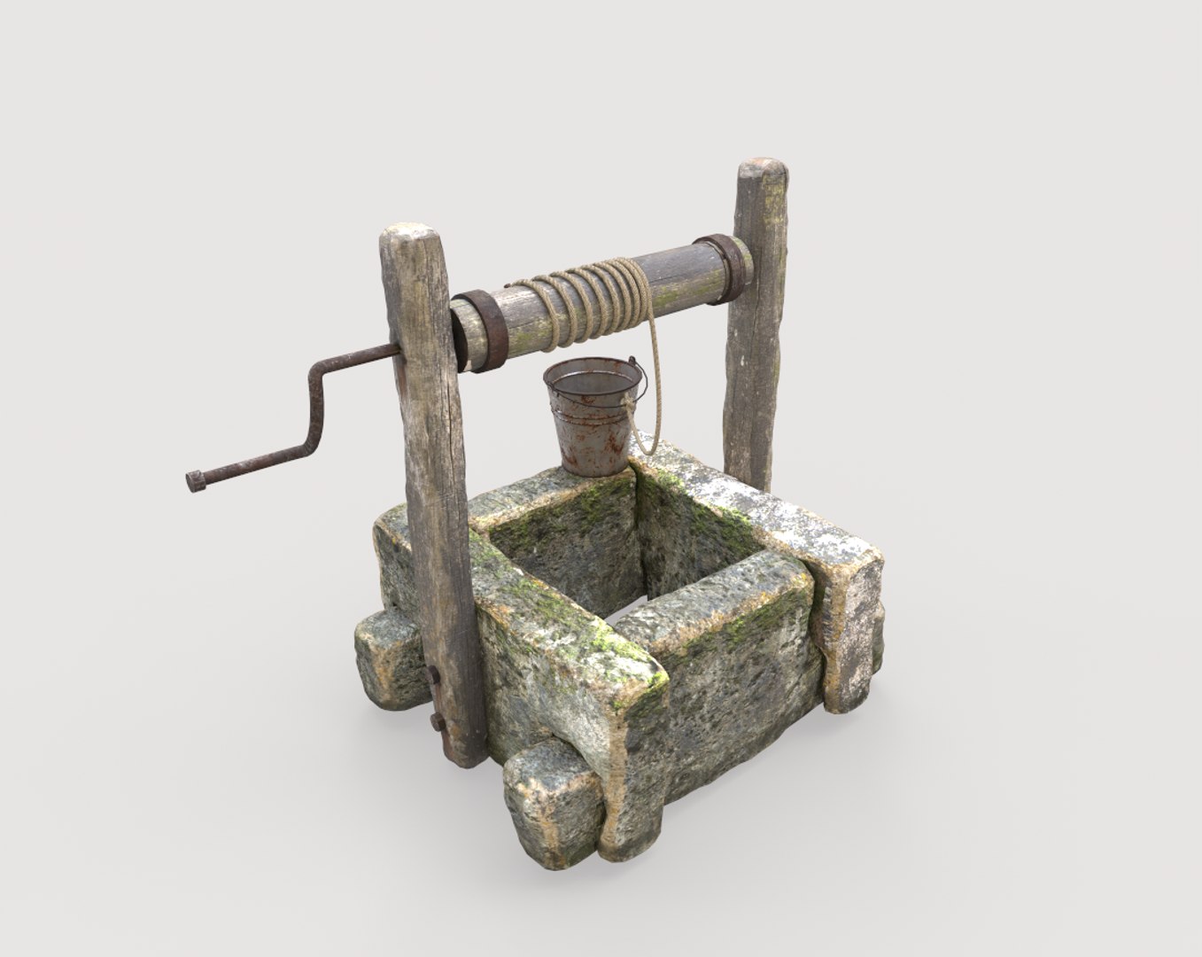 3D Water Well Model - TurboSquid 1735699