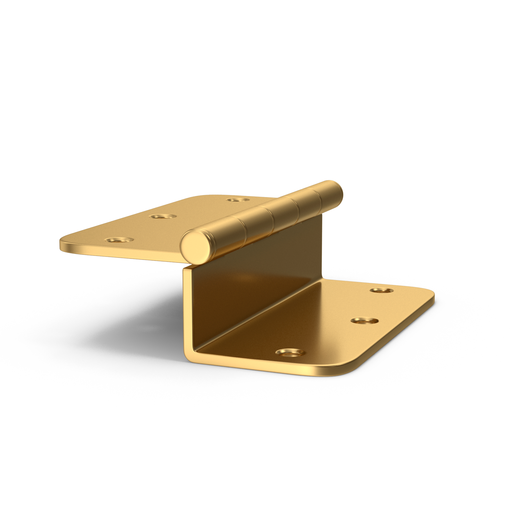 modelo 3d Gold Door Hinge - TurboSquid 2074706