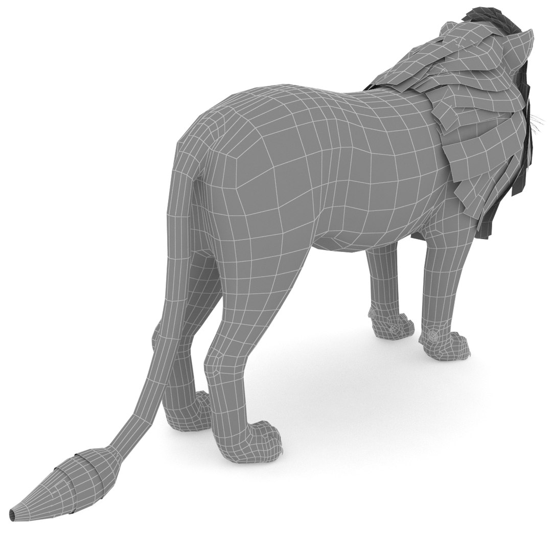 Lion 3D Model - TurboSquid 1165115