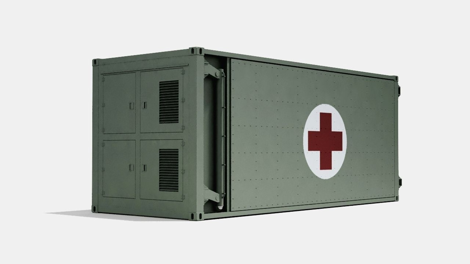 3D mobile hospital - TurboSquid 1378731