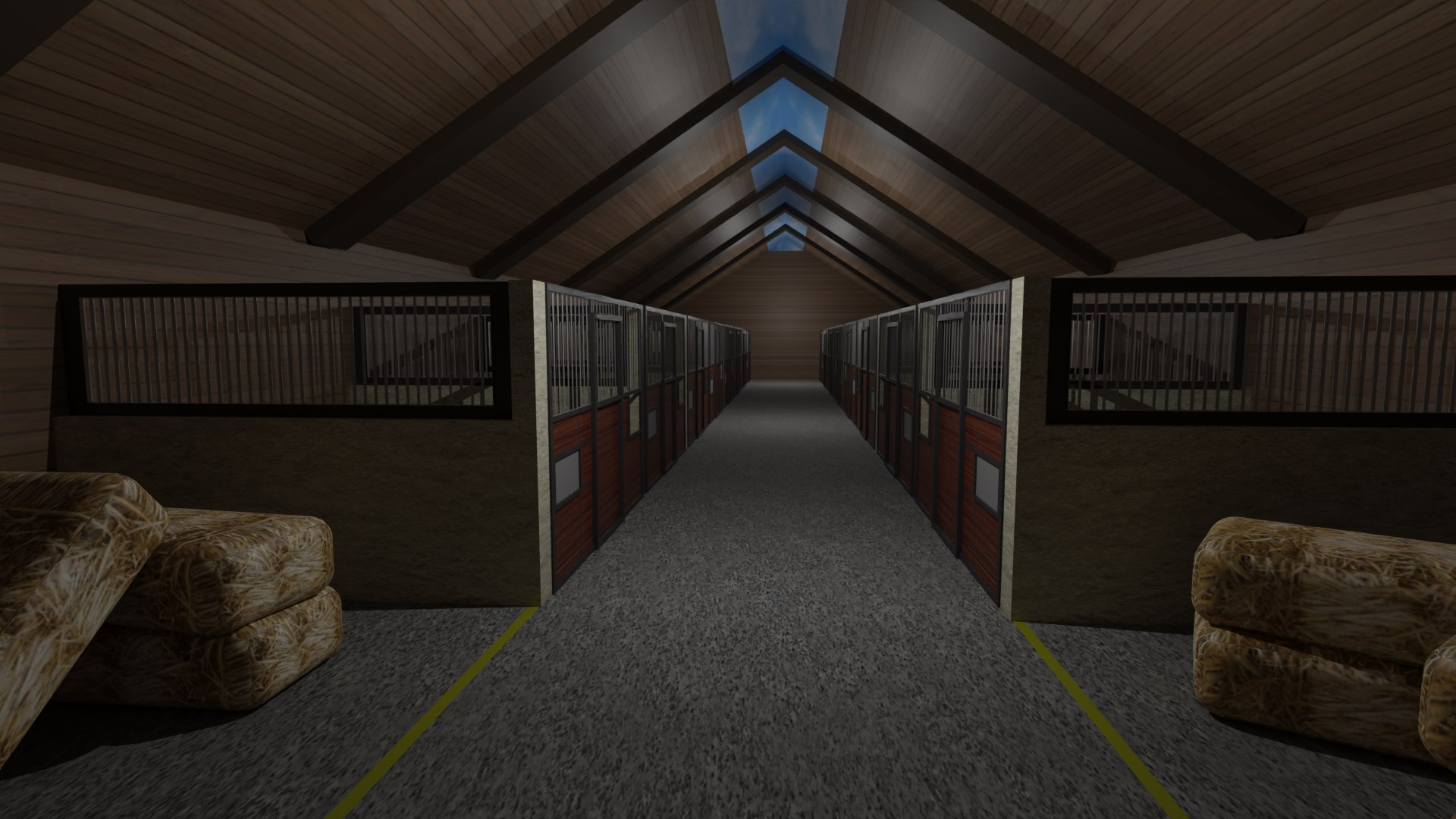 Horse Stable 3D - TurboSquid 2132141