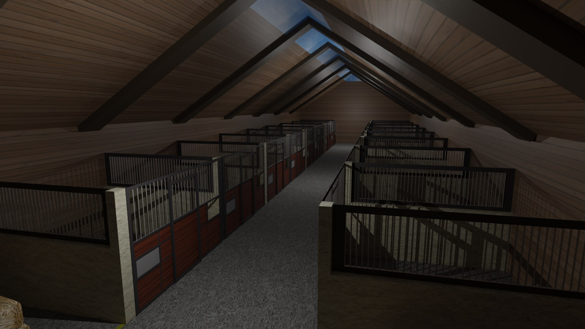 Horse Stable 3D - TurboSquid 2132141