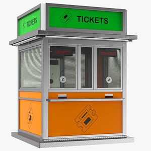Ticket Booth 3D Models for Download | TurboSquid