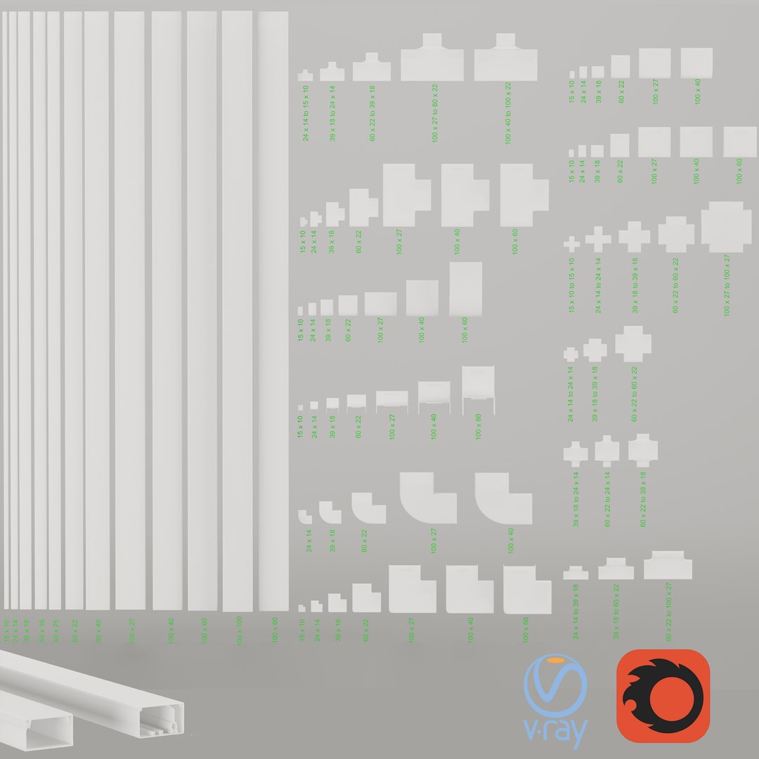 Cable Channels Twt Model - TurboSquid 1462454